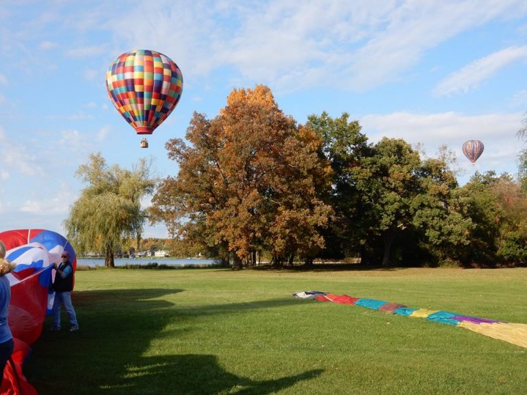 Hot Air Balloon Rides over Michigan at Sky Adventures