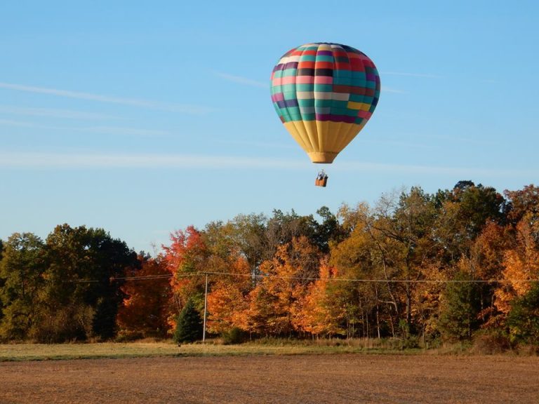 Hot Air Balloon Rides over Michigan at Sky Adventures